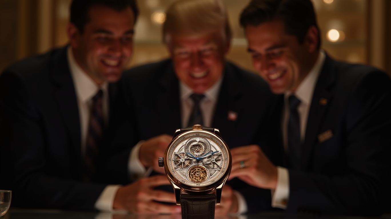 Top TRUMP Holders Rewarded With Exclusive Trump Turbine Tourbillon Watch