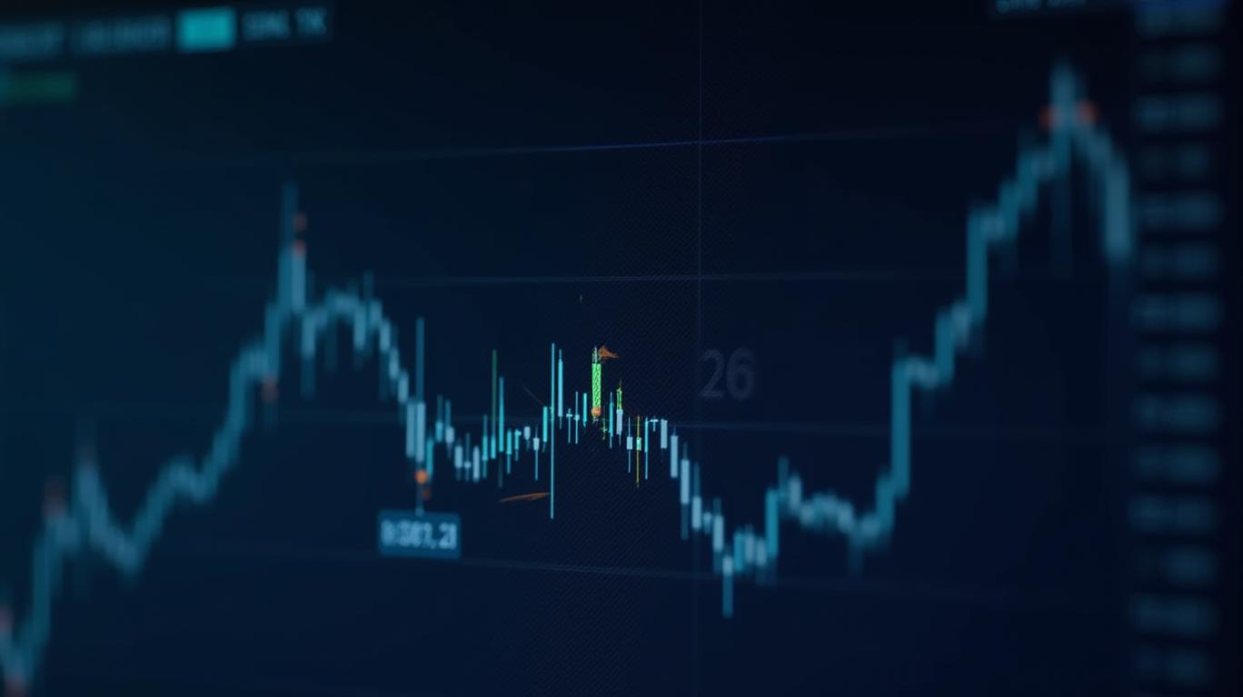 First Trust Enhanced Equity Income Fund's 15min chart shows Bollinger ...