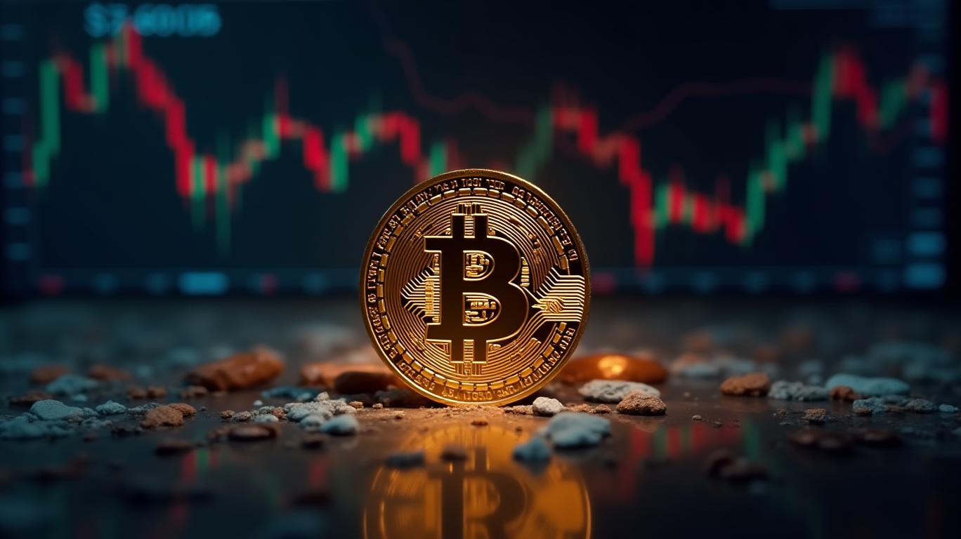 Bitcoin Drops 1.43% Below $96,000 Mark Amid Market Uncertainty