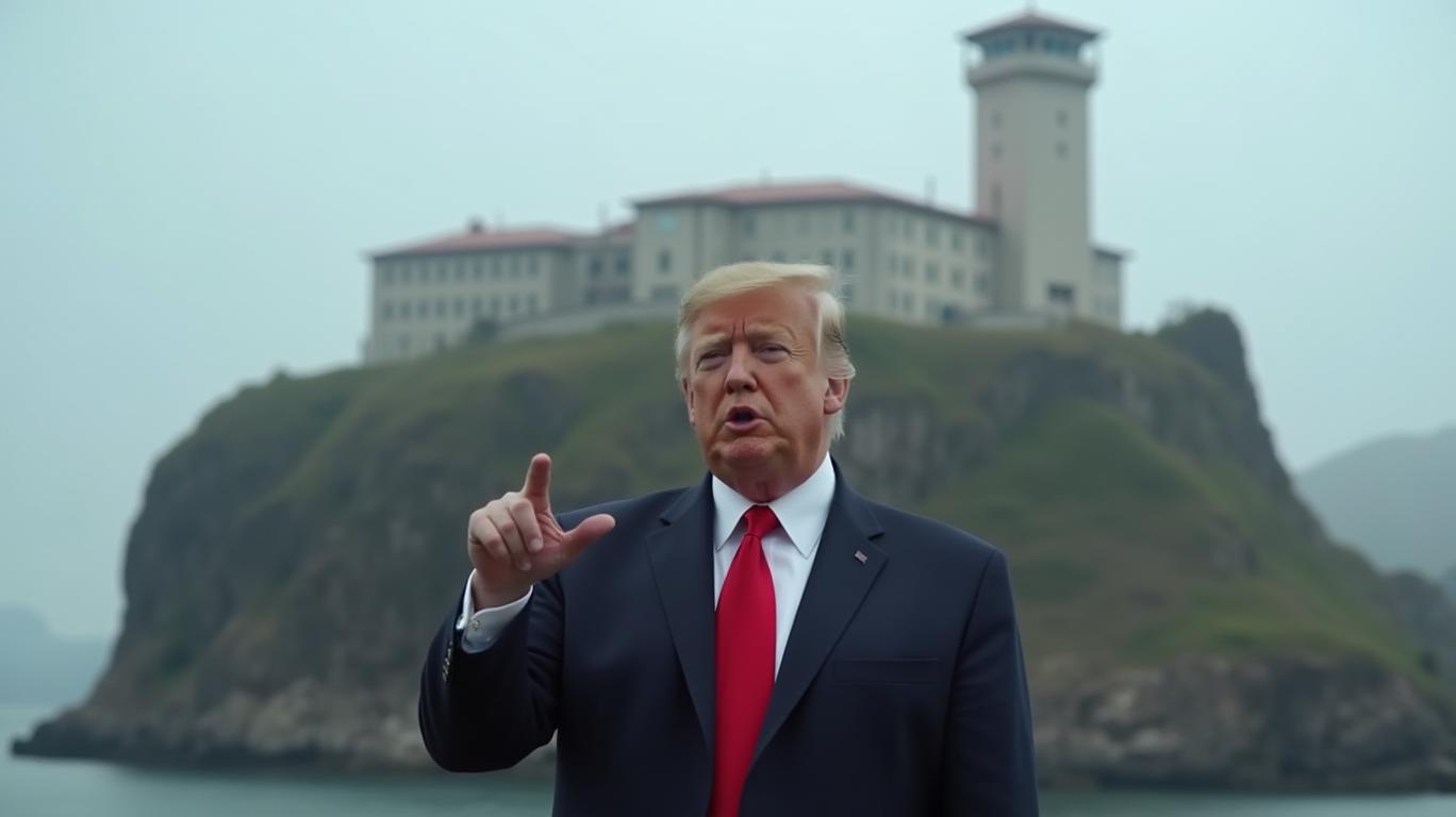President Trump orders the reopening of Alcatraz prison
