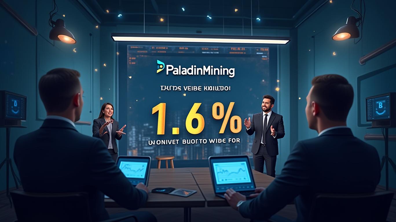 Investors Flock to PaladinMining for 1.6% Daily Yields