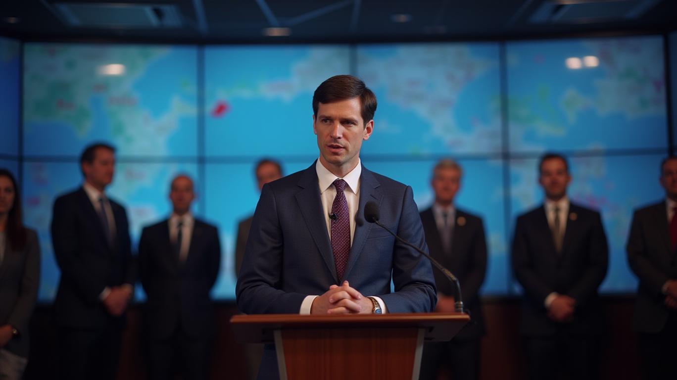 US DOT's Duffy unveils plan for new air traffic control system