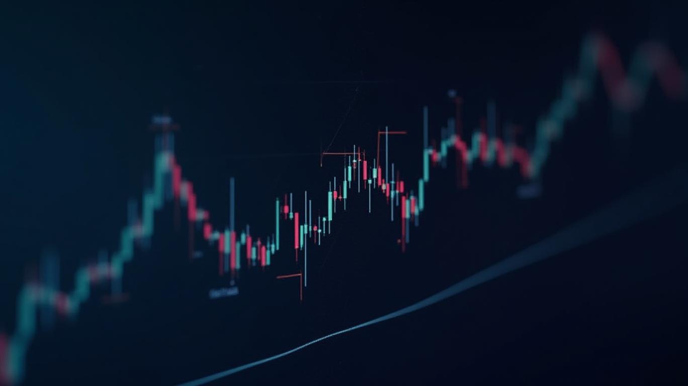 Bollinger Bands Narrowing and KDJ Death Cross Signal on 15-Min Chart