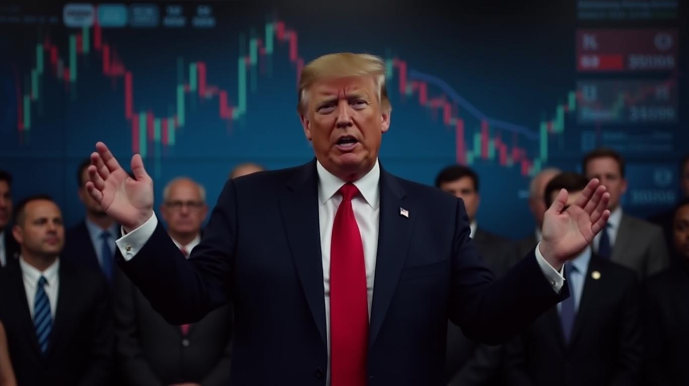 Trump: Stock market will rise significantly.