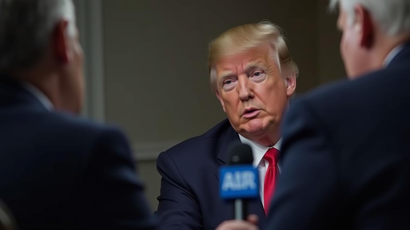 Trump: When U.S. Treasury Secretary Besent is on TV, everything is ...