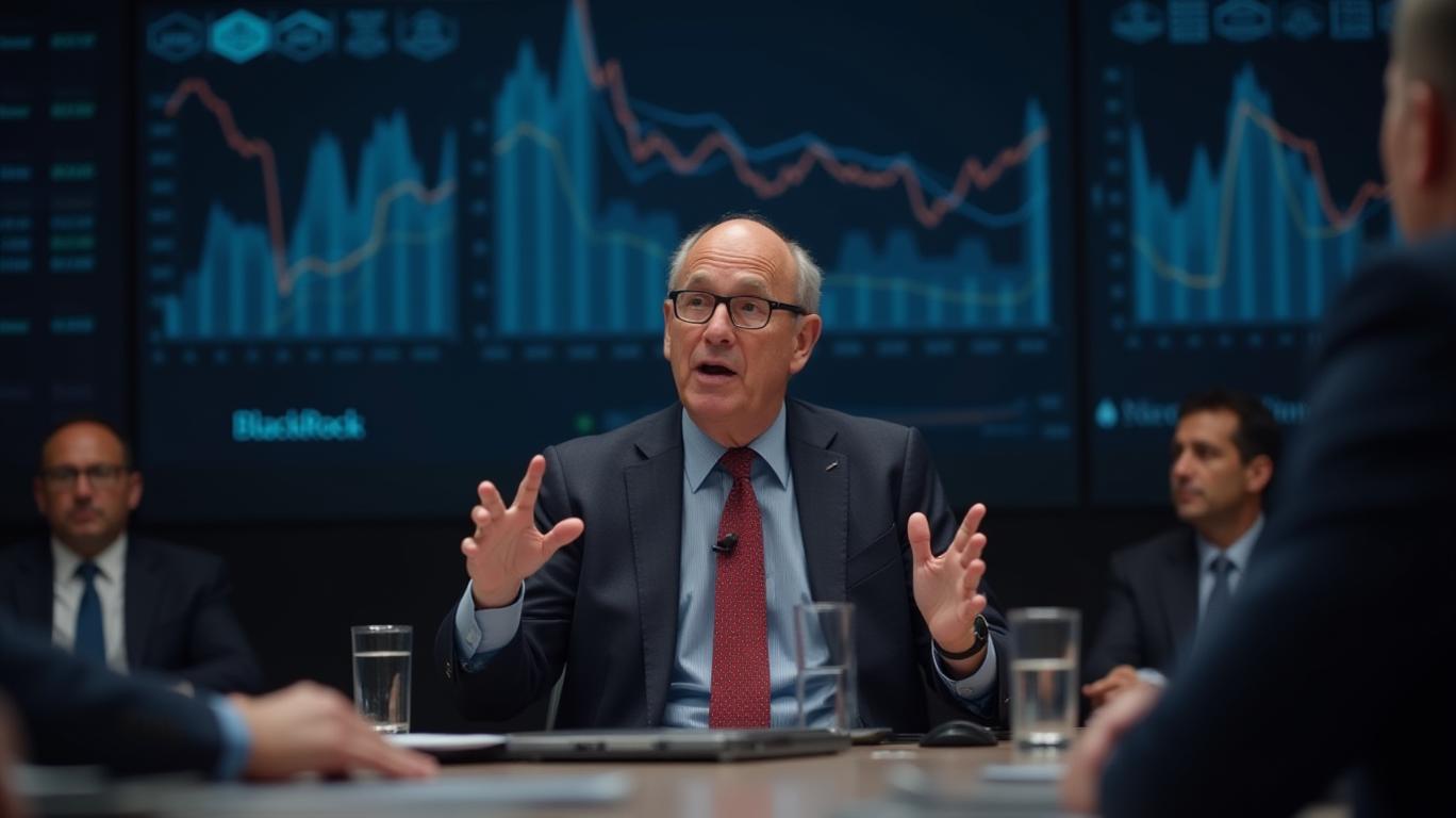 BlackRock's Fink: The strength of the entire financial system is safe ...