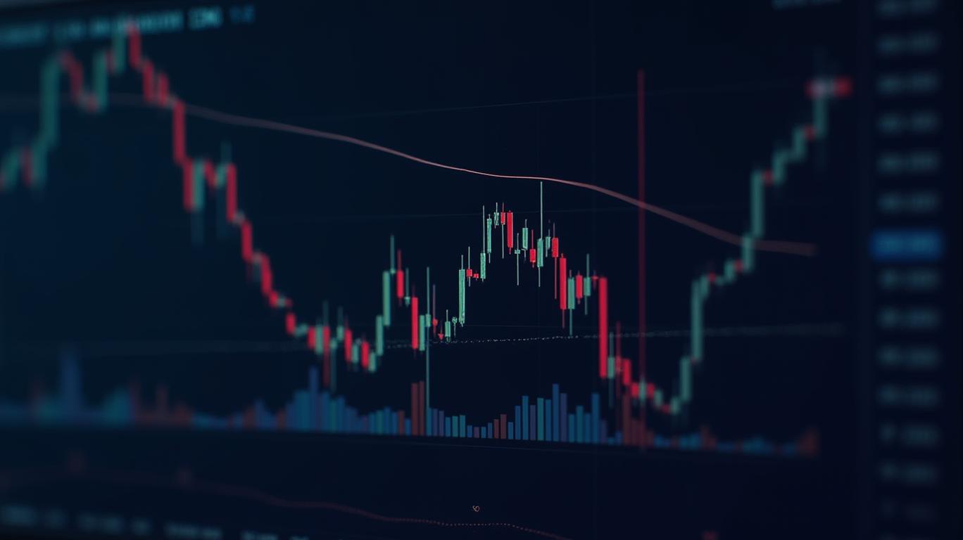 Neonc's 15min chart sees MACD Death Cross, bearish Marubozu signal.
