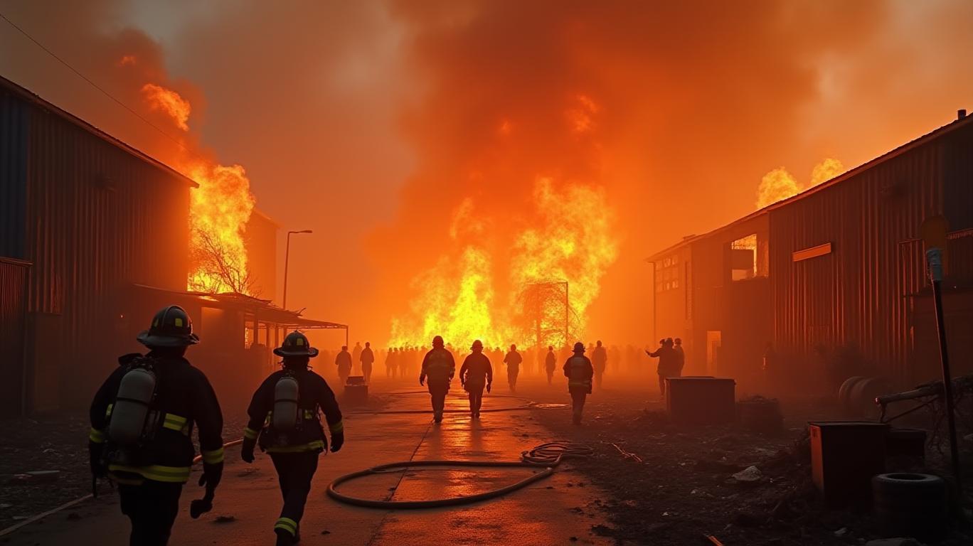 Fire breaks out at Kumho Tire's Gwangju plant; fire department issues ...