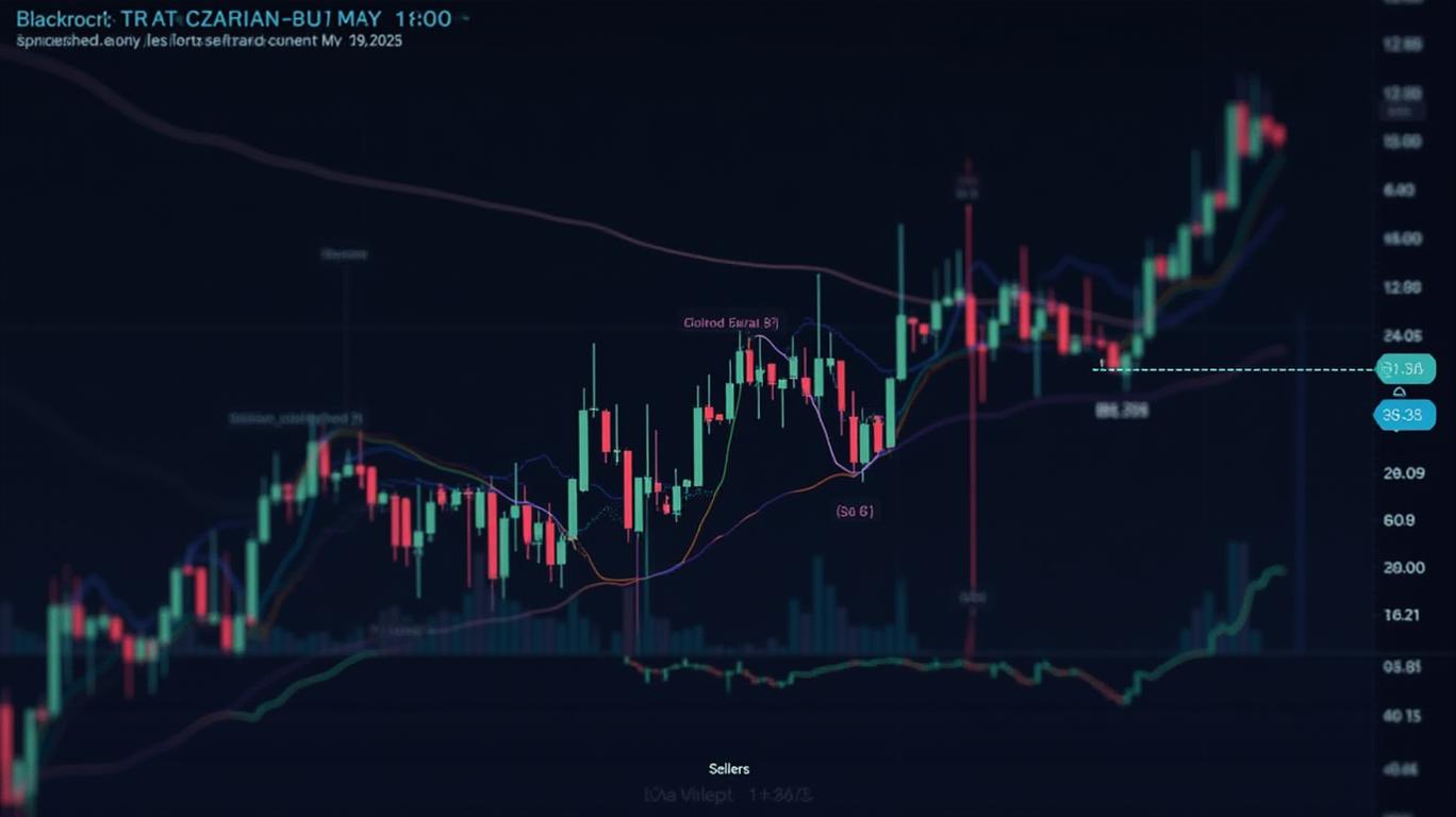 Blackrock Science's 15min chart shows Bollinger Bands narrowing ...