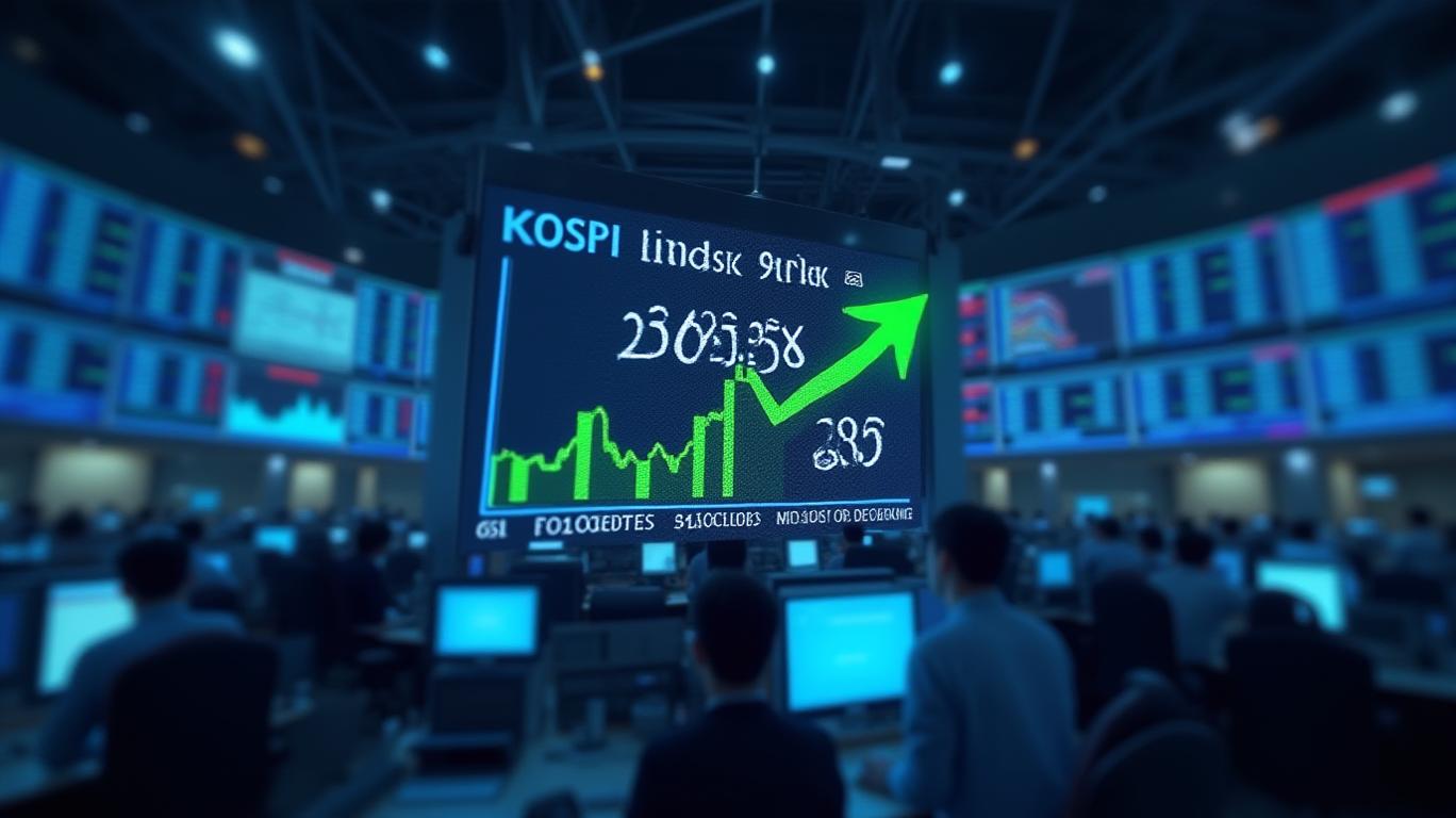 South Korea's KOSPI Index closed up 0.91% at 2,625.58