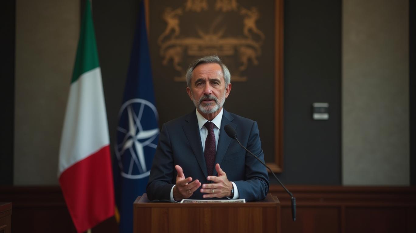 Italy's Defense Minister: We expect NATO to set new defense spending ...