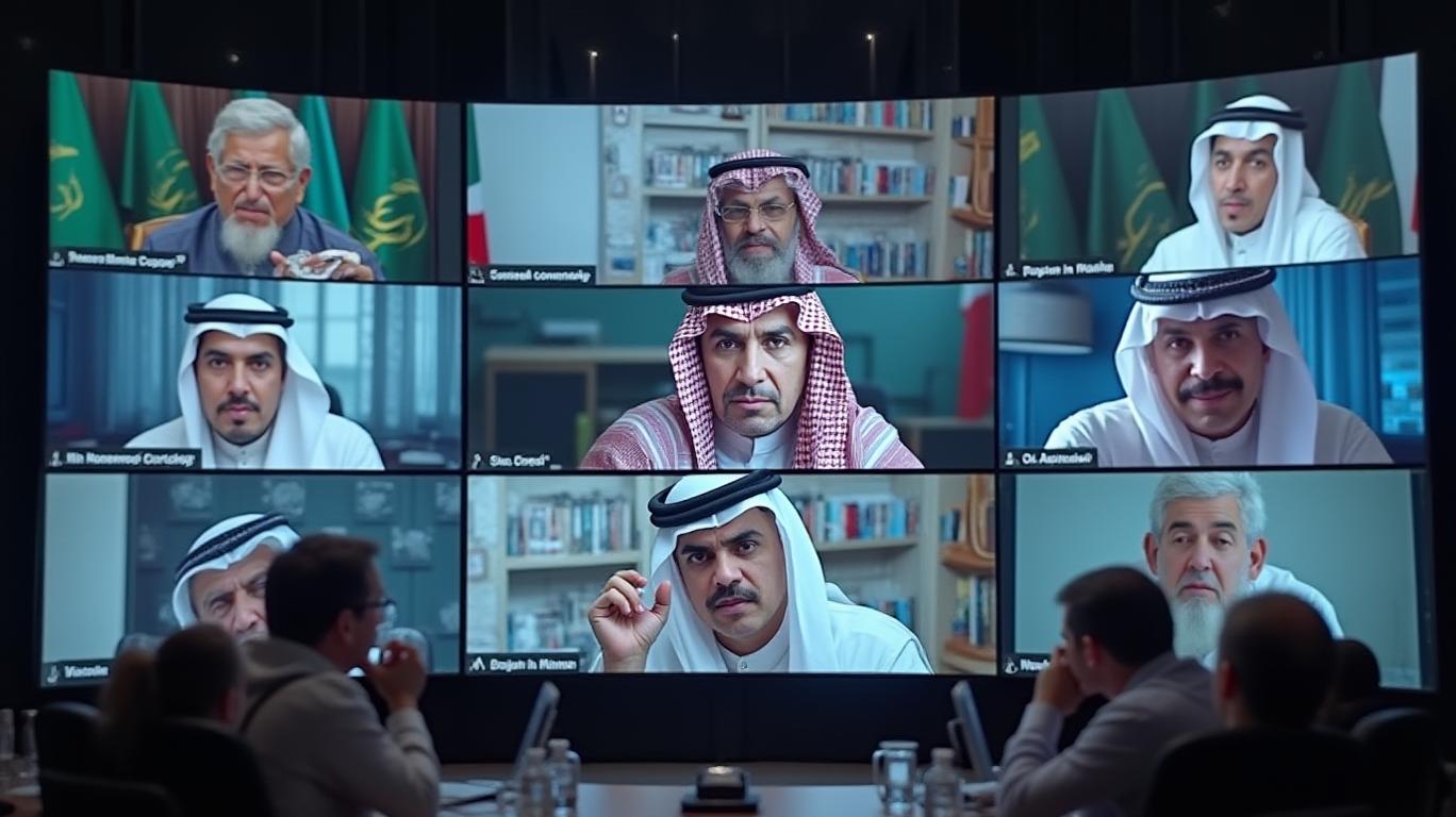 OPEC+ countries start online meeting - source.