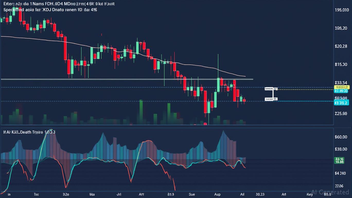 Align Technology's 15min chart shows Bollinger Bands Narrowing and KDJ ...