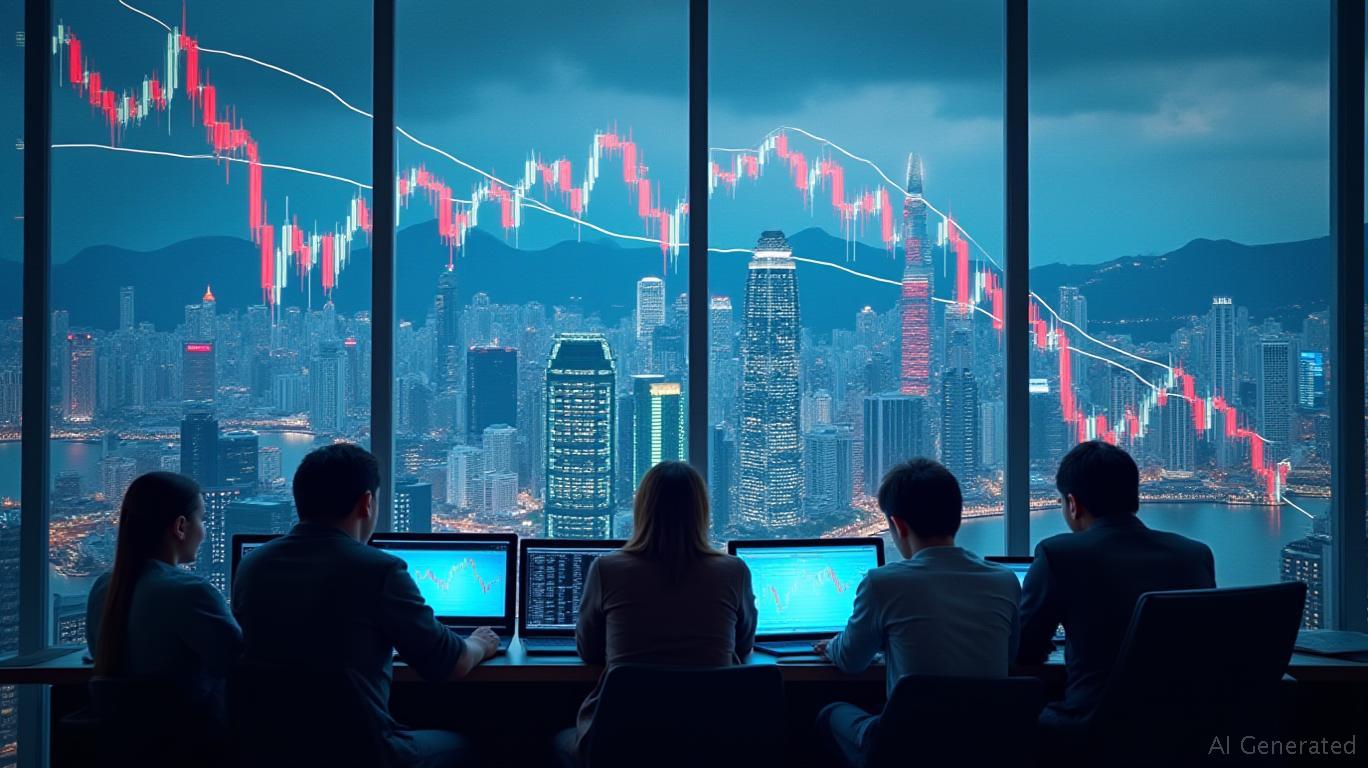 Hong Kong's Hang Seng index down 1%, Hang Seng Tech index falls 2.41%.