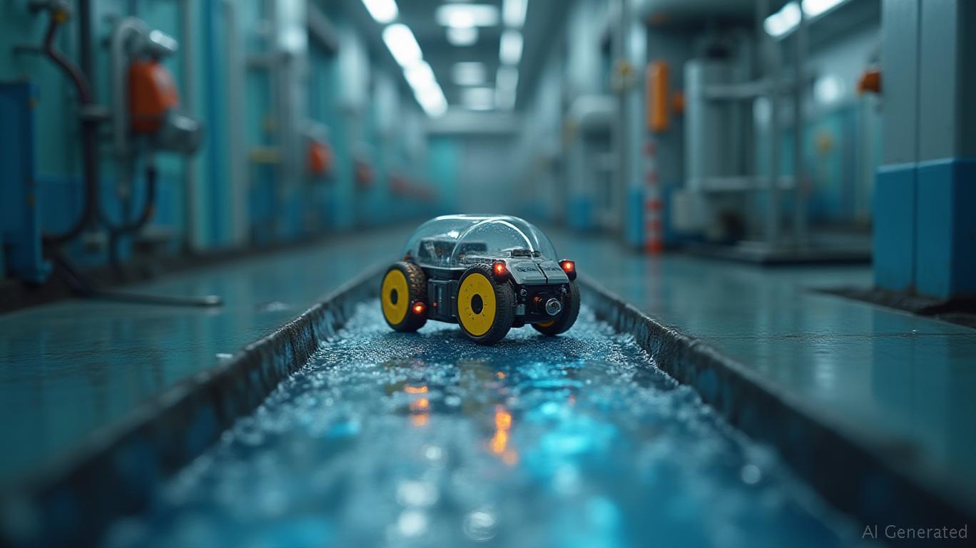 Revolutionary Micro-Robots to Inspect and Repair Leaky Water Pipes