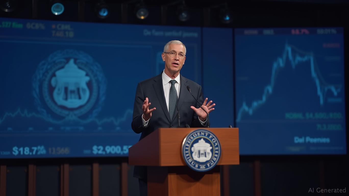 Powell says Fed on right track in shrinking balance sheet.