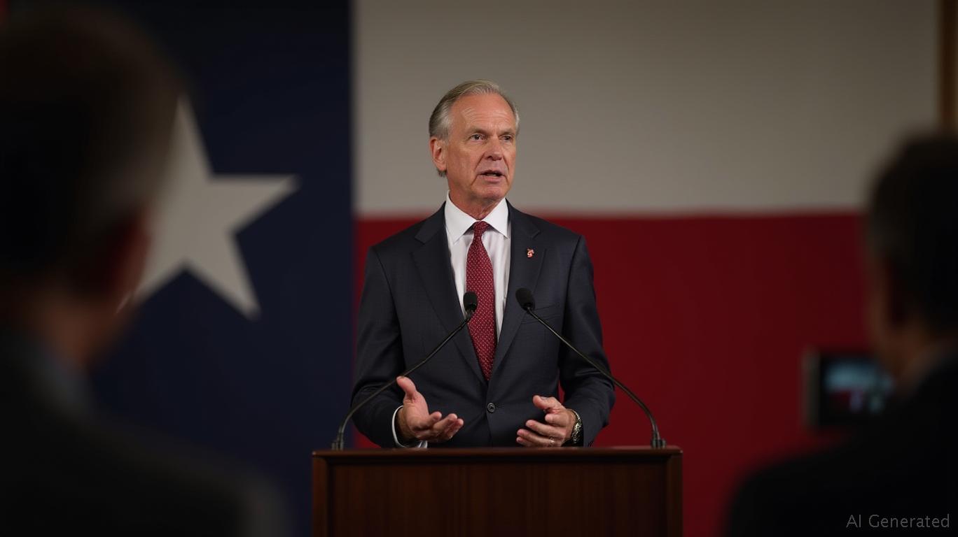 Texas Governor Abbott speaks at news conference