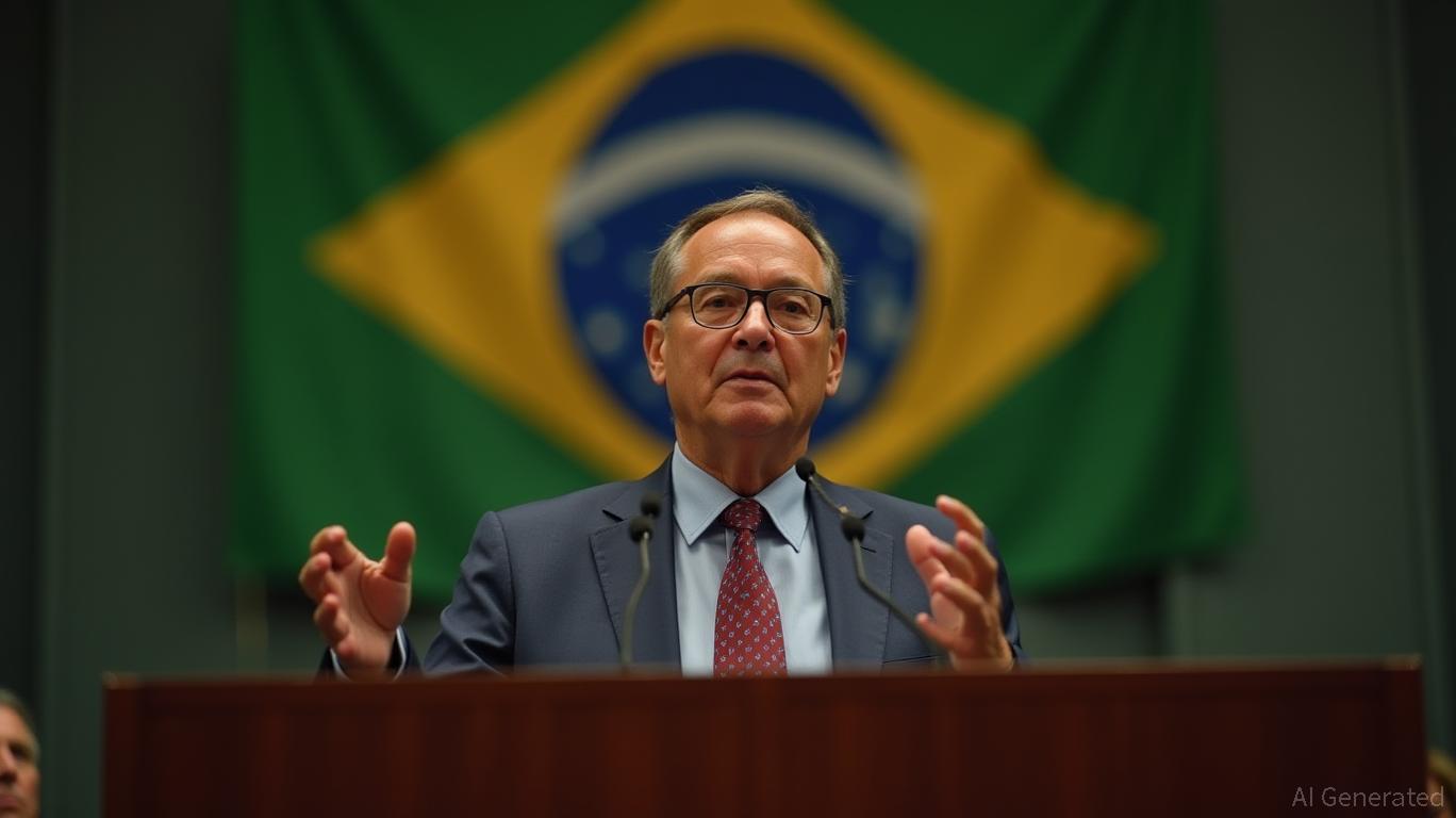 Brazil's VP Geraldo Alckmin speaks in Brasilia