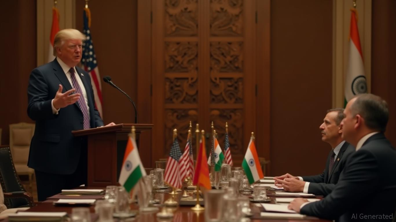 Trump: in negotiation with India