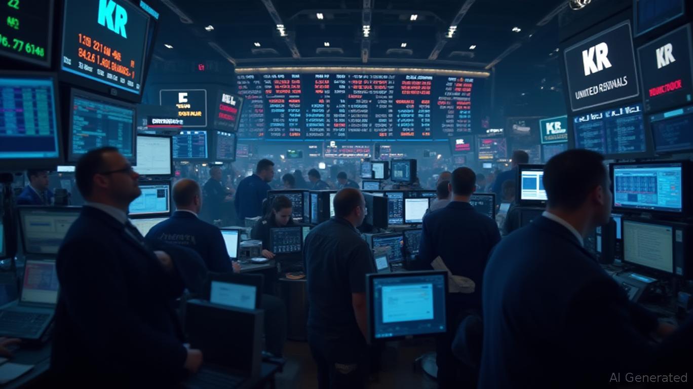 United Rentals Trading Volume Surges 136.6% Ranking 64th in Market Activity