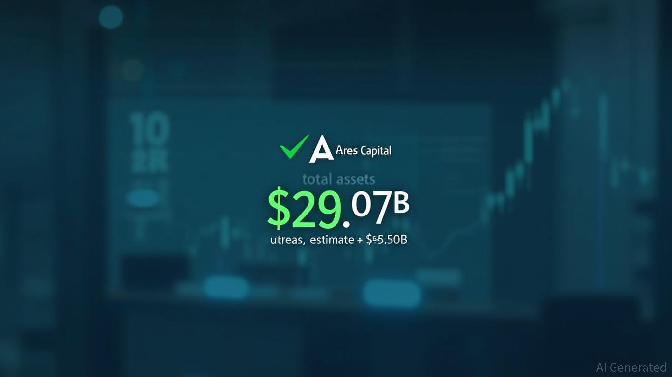 Ares Capital 2Q total assets $29.07B, est. $28.76B