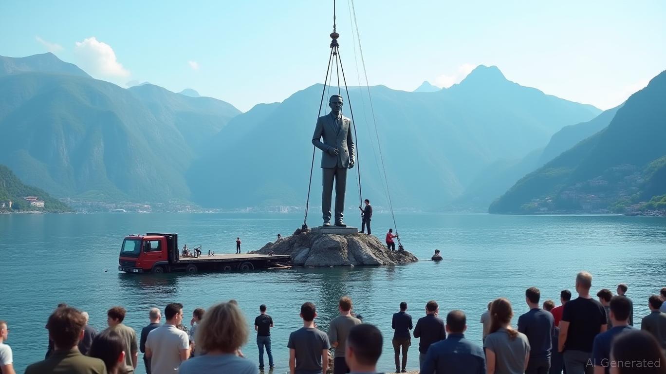 Bitcoin News Today: Iconic Satoshi Nakamoto Statue Recovered in Lake ...