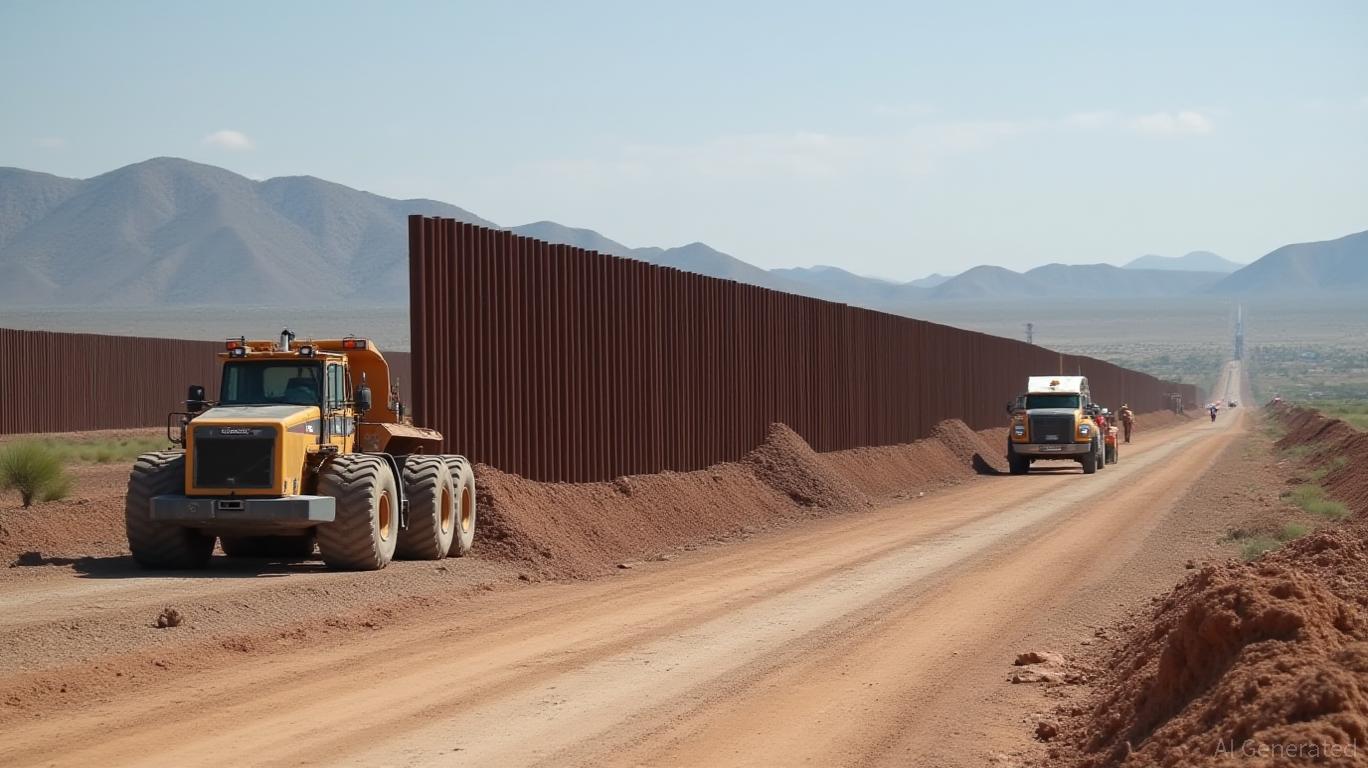 Trump Admin building new border wall in Rio Grande Valley, reinforcing ...