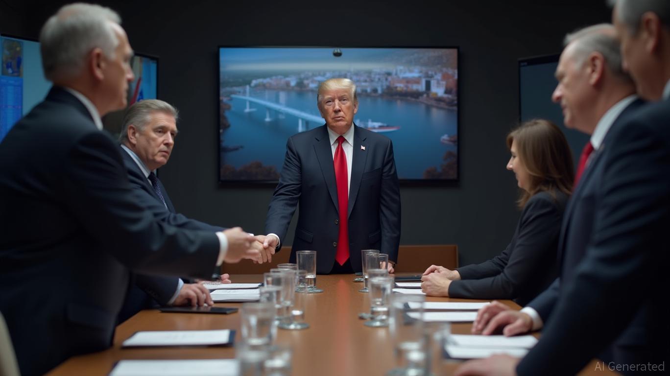 Trump concludes trilateral agreement event