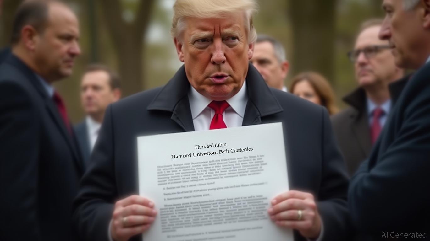 Trump admin sent letter to Harvard on patents: CBS