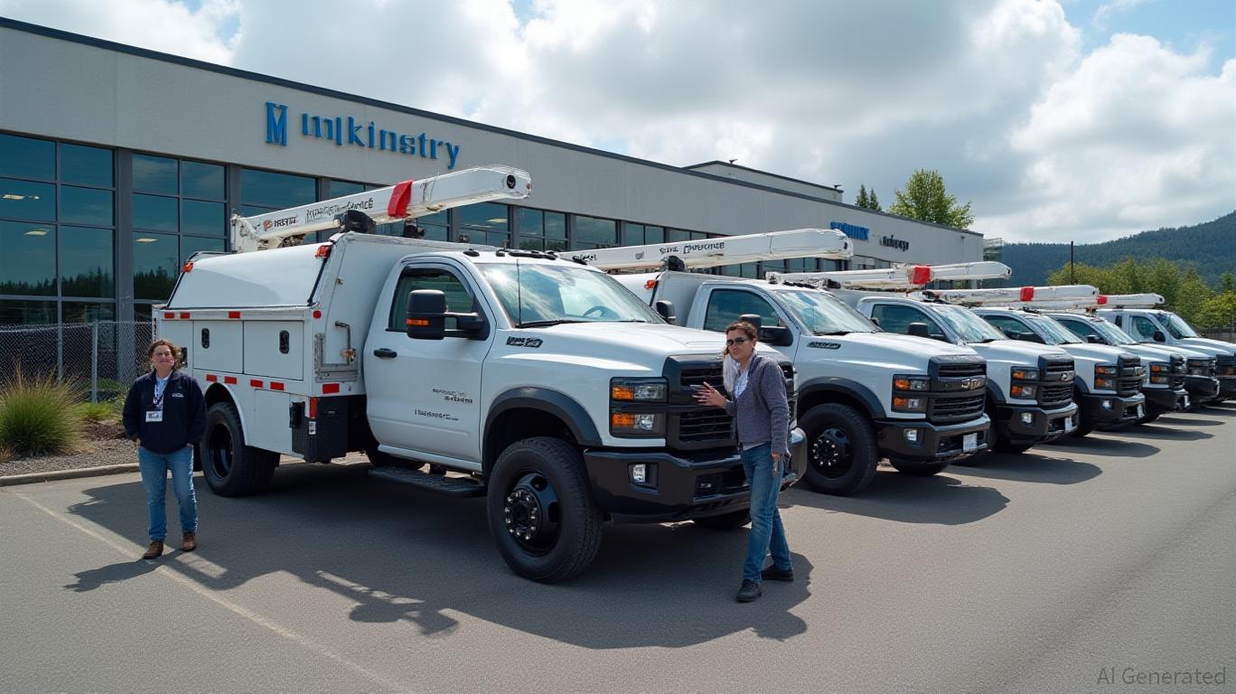 McKinstry Reaches Milestone with 100 Chevy Silverado EV Work Trucks