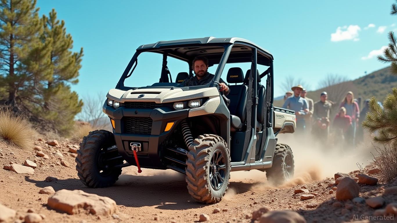 UTVs Get High-Tech: Can-Am Defender Features Touchscreen and ...