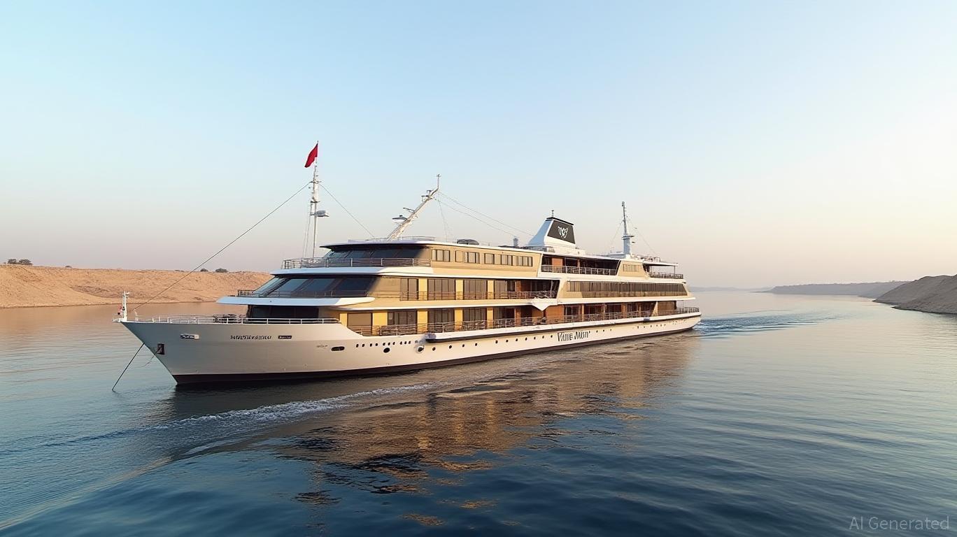 Viking Takes Delivery of Newest River Ship in Egypt, Expanding Fleet