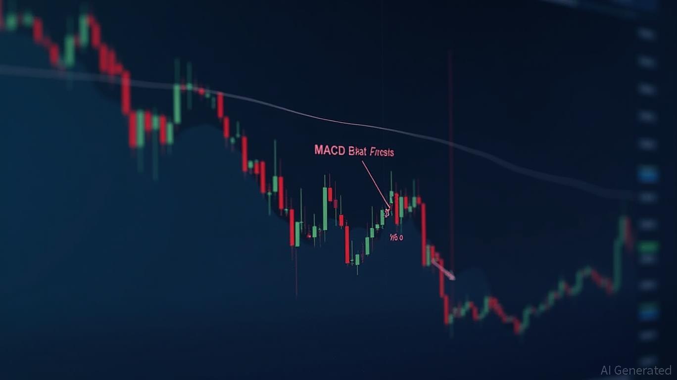 Emera's 15min chart shows MACD Death Cross, KDJ Death Cross signals.