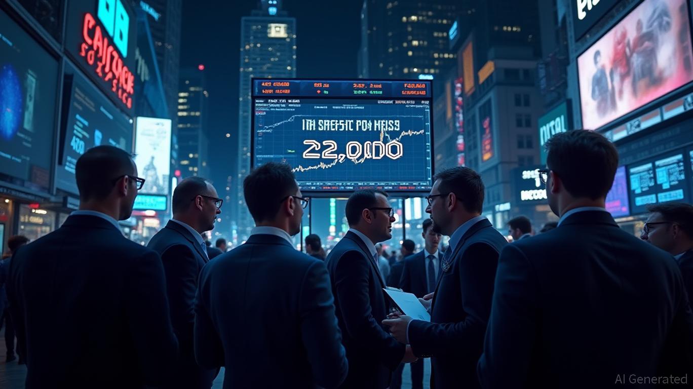 Nasdaq Composite Reaches Historic Milestone of 22,000 Points.