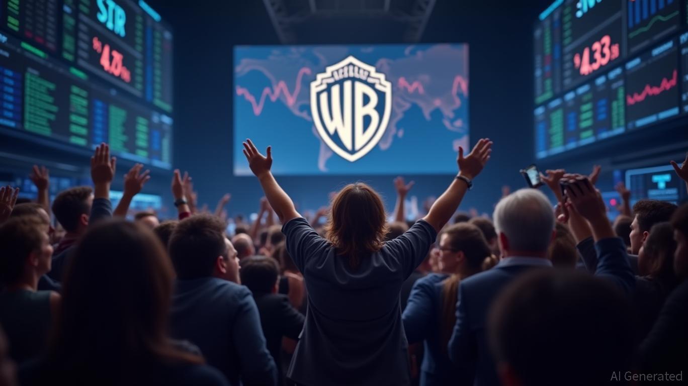Warner Bros Discovery shares extend jump to more than 27%
