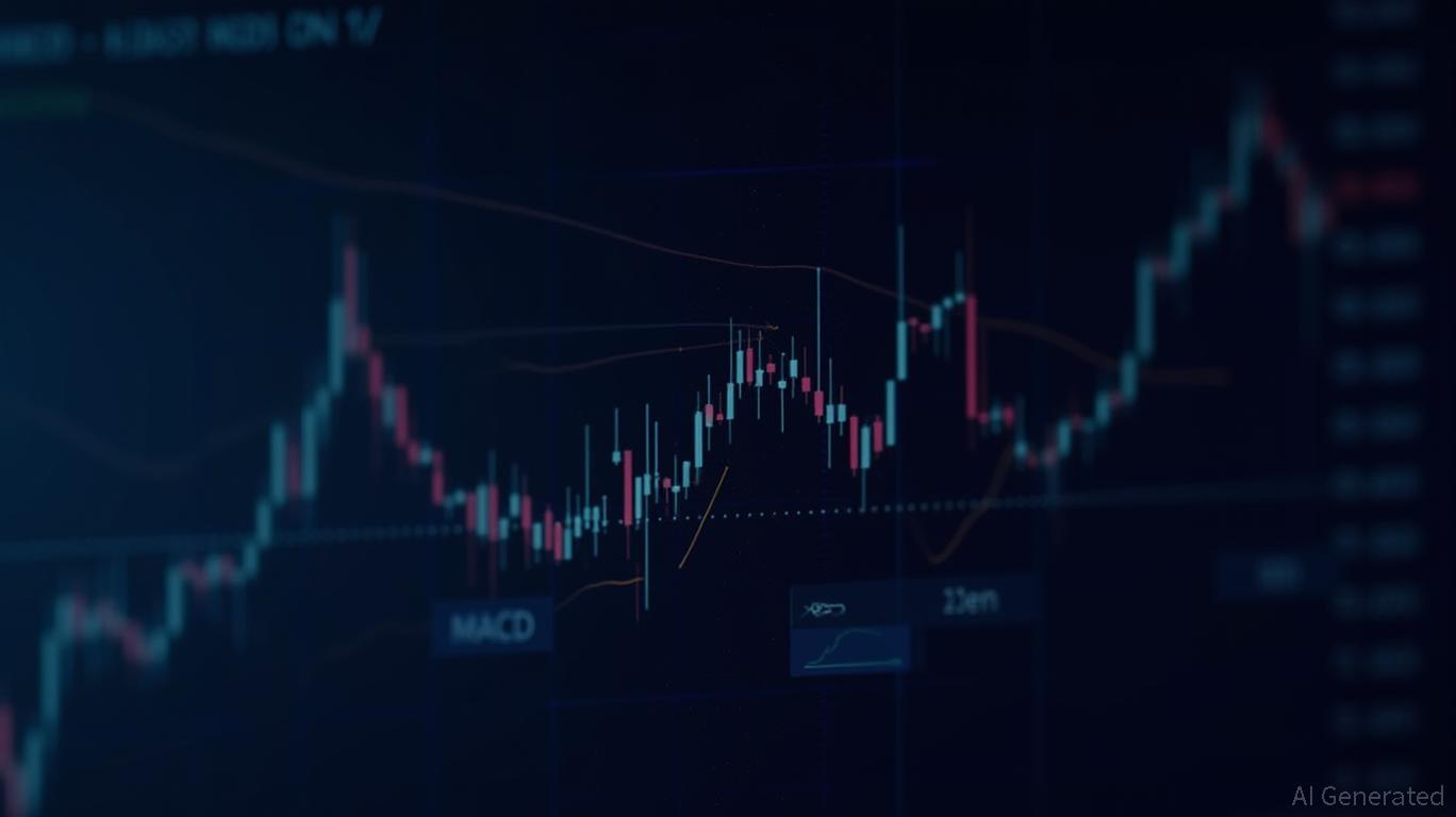 Aptargroup's 15min chart shows MACD Death Cross, Bollinger Bands ...