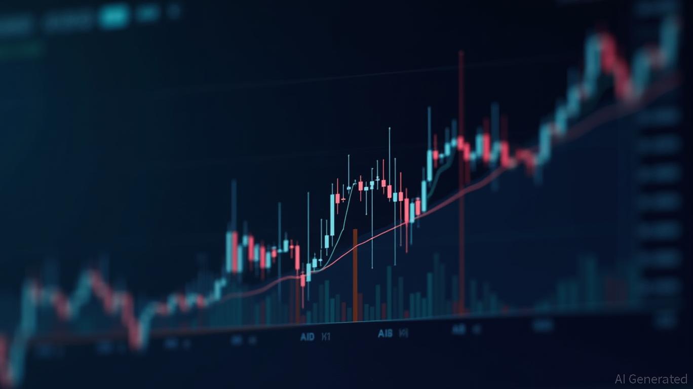 Aptargroup's 15-minute chart exhibits MACD Golden Cross and expanding Bollinger Bands.