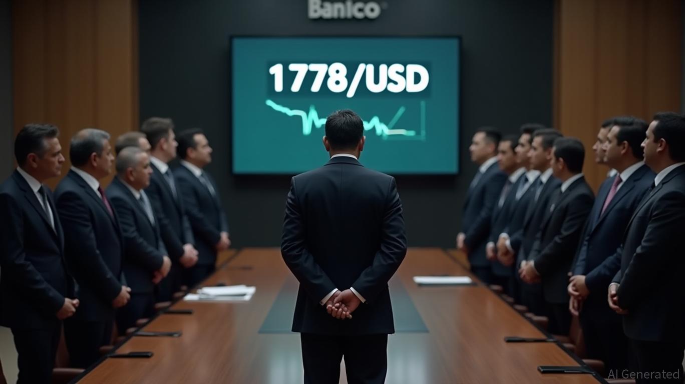 Banxico sets official peso exchange rate at 17.1878/USD