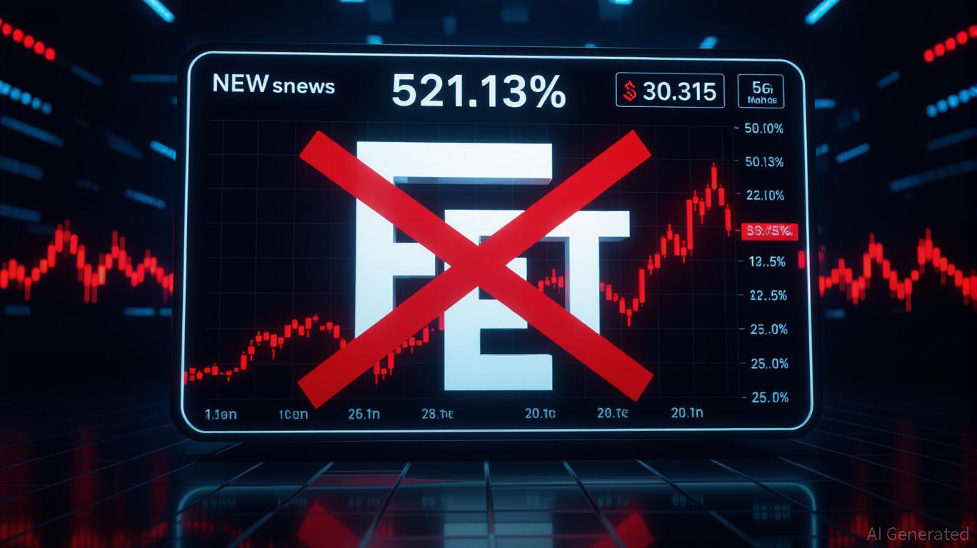 FET -521.13% 24H Drop Amid Governance and Ecosystem Shifts