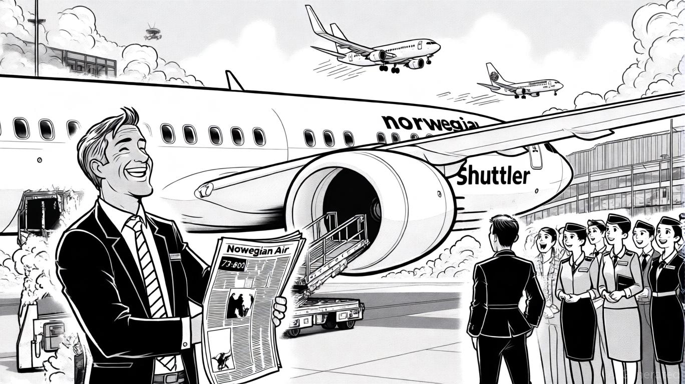Norwegian Air Shuttle's Strategic Fleet Expansion and Implications for Regional Aviation Stocks