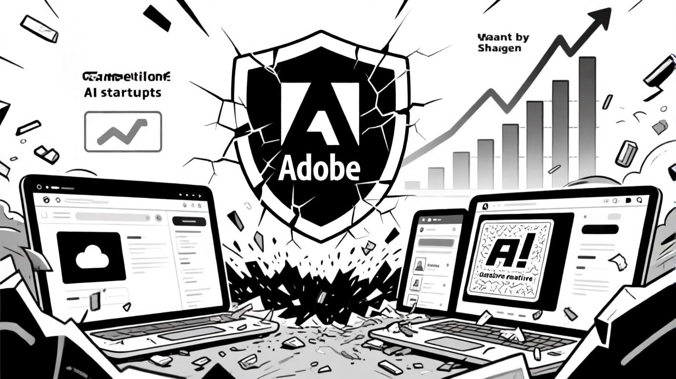 Adobe's Eroding Competitive Moat in the Age of AI Disruption