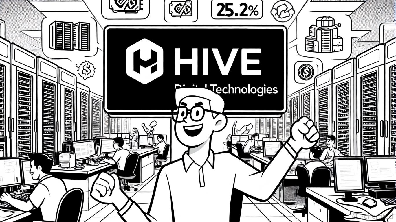 HIVE Digital Technologies' 25.2% Surge: A Strategic Inflection Point in ...