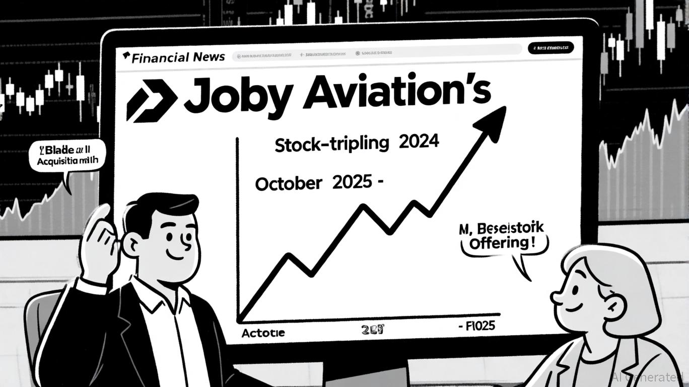 Joby Aviation's $514M Stock Offering: A Strategic Move Amid eVTOL ...