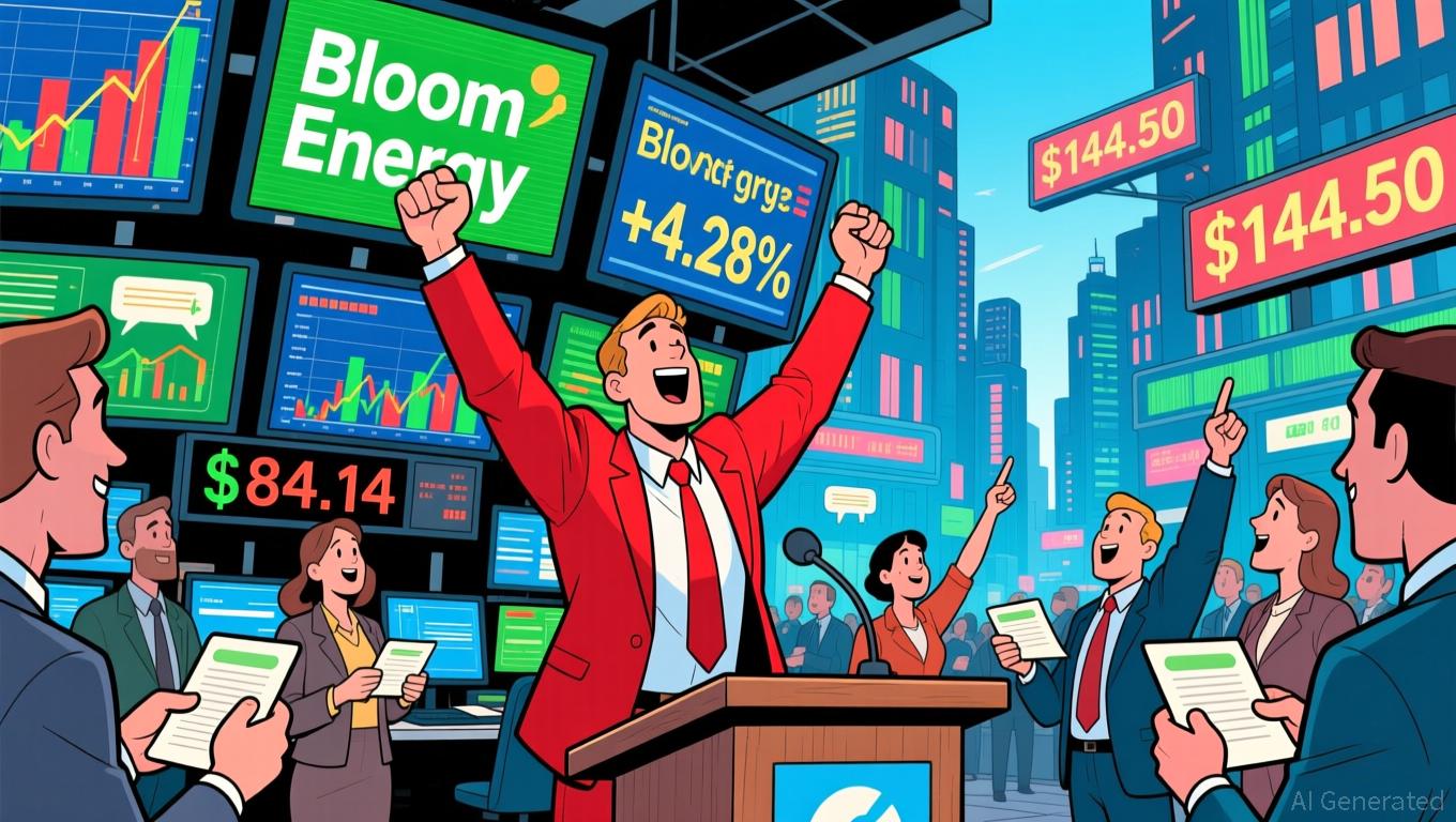 Bloom Energy Surges 4.28% as Bullish Engulfing Pattern Emerges Amid ...