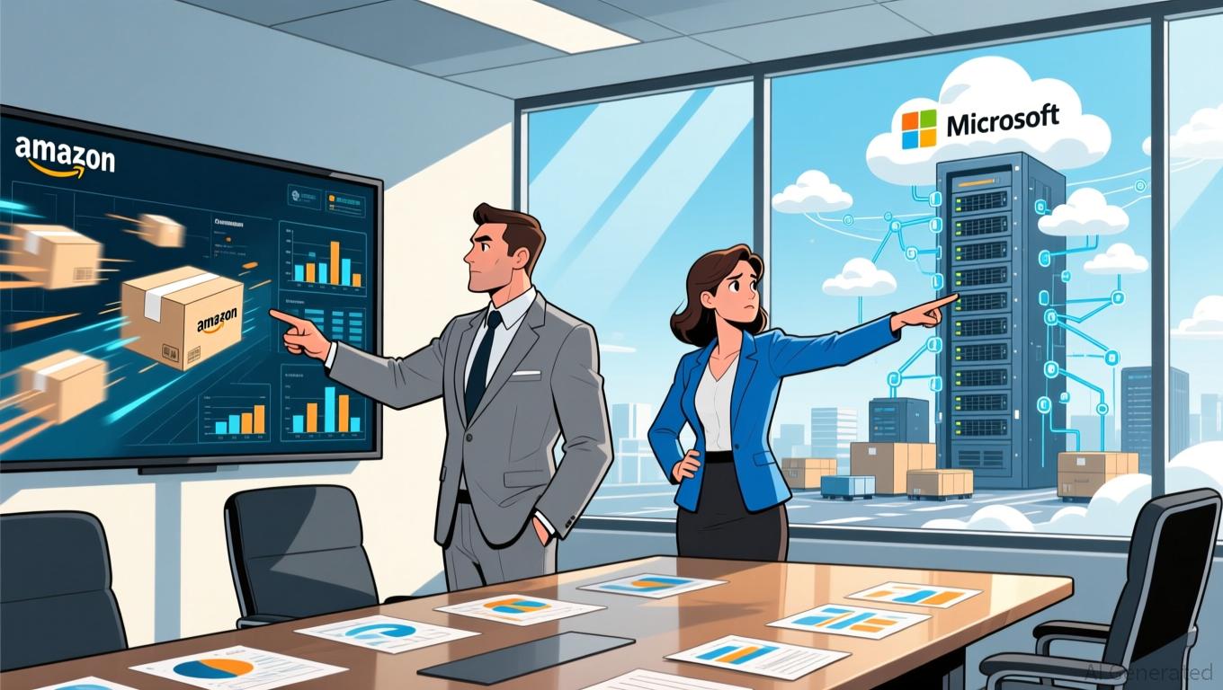 Amazon vs. Microsoft in 2026: Assessing What's Priced In and the Risk ...