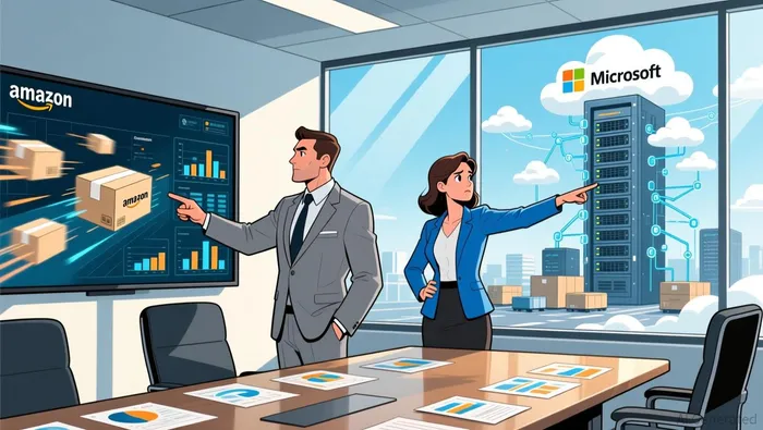Amazon vs. Microsoft in 2026: Assessing What's Priced In and the Risk ...