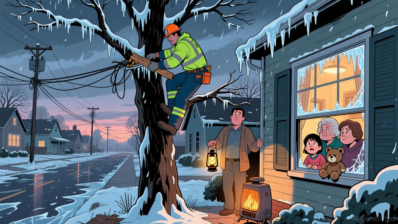 RAIN Intensifies as Freezing Rain Poses Risks to Power Infrastructure ...