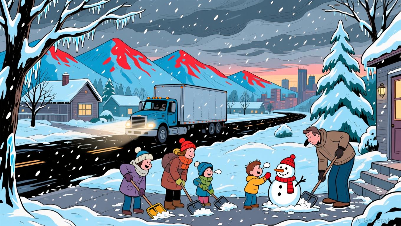 RAIN Intensifies as Winter Storm Threatens U.S. Power Grids