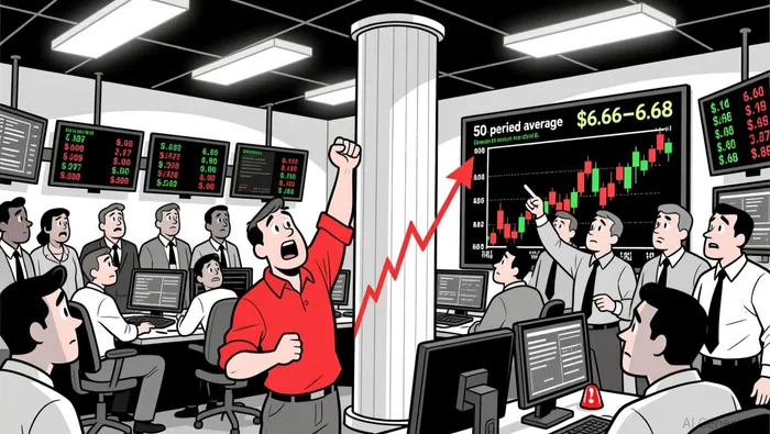 KSM Bounces From $6.66 on Surging Volume, But $6.86 Remains Key