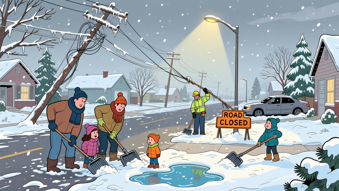 Texas Winter Storm Threatens Power Grid Stability and Travel Amid ...